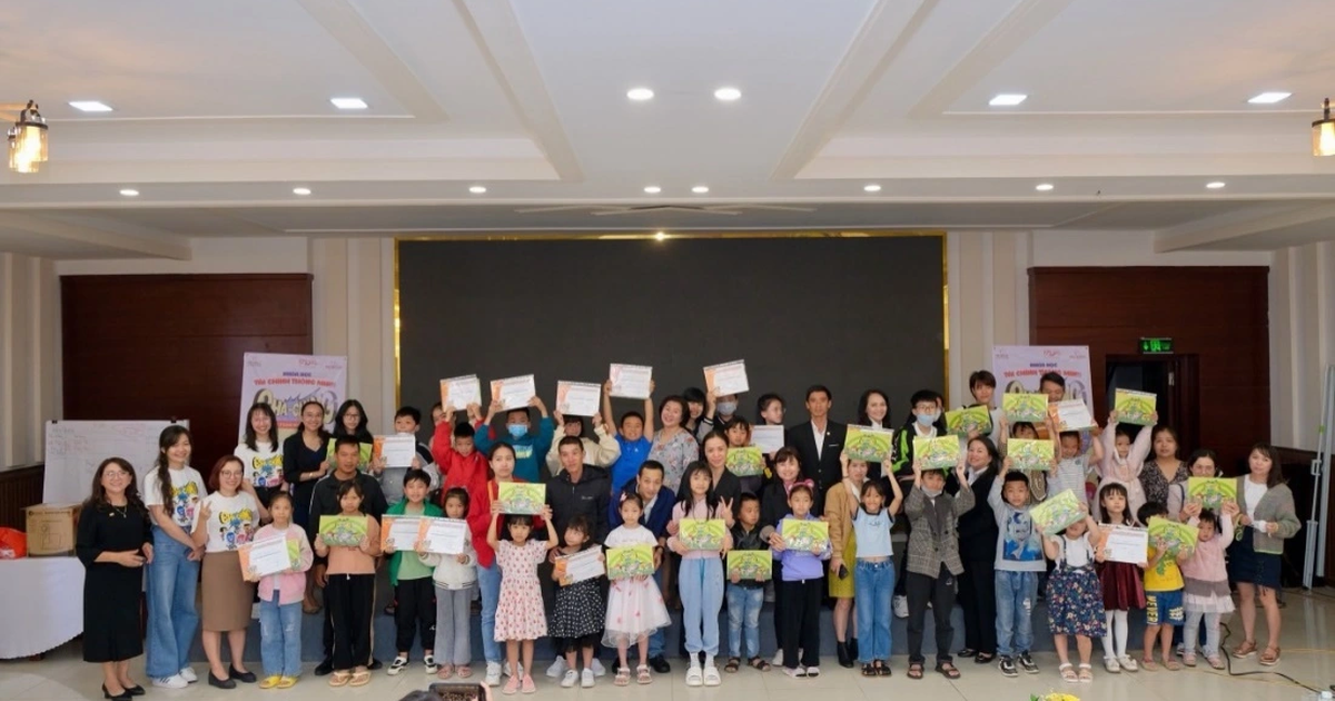 Lớp học tài chính Cha-Ching cho các em nhỏ có hoàn cảnh khó khăn | Báo ...