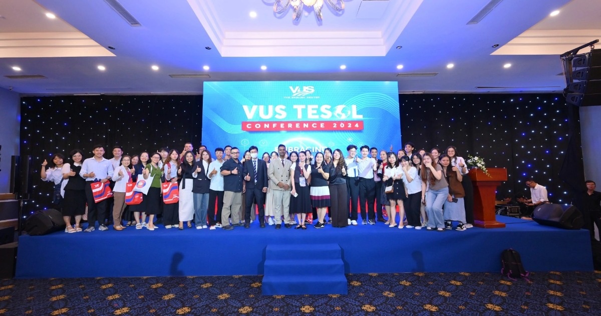 VUS TESOL 2024 xây dựng, thúc đẩy giáo dục toàn diện trong dạy tiếng ...